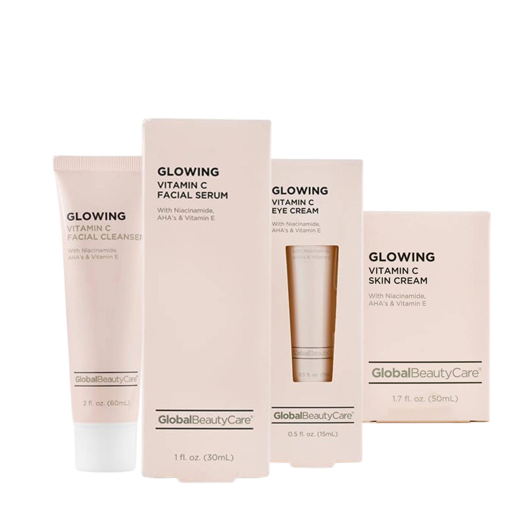 Glowing Vitamin C Collection - 4 Piece Set – Global Beauty Care