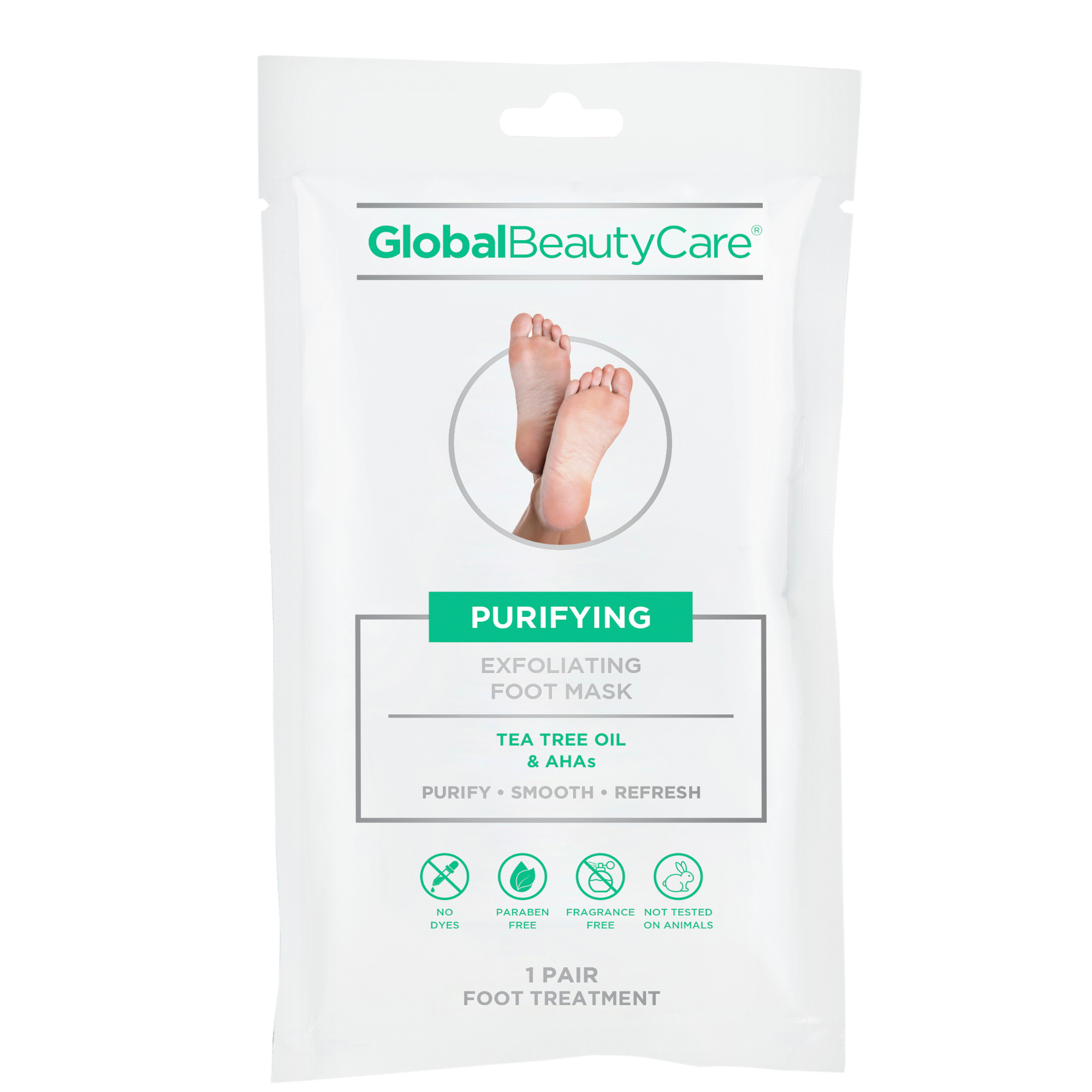 Purifying Foot Mask - 3 Pack – Global Beauty Care